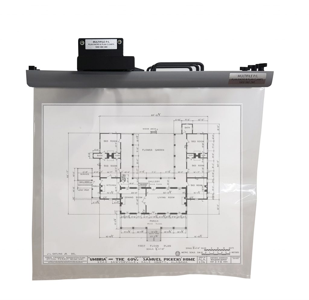 Premium A1 Plan Rack – 12 Capacity - Multifile Plan Storage